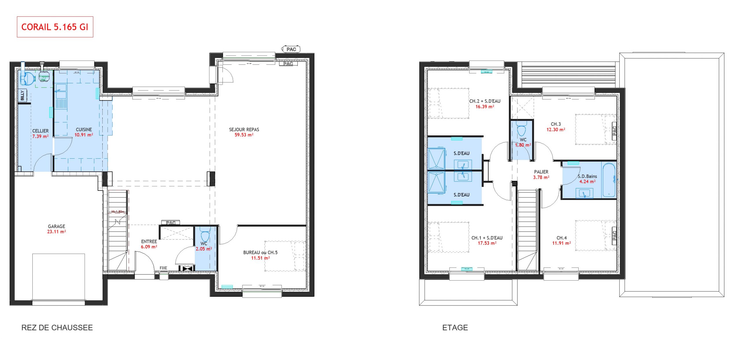 Plan Maison Pierre | Ventana Blog